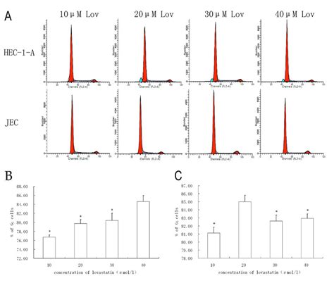 Optimal Lovastatin Concentration For G1 Synchronization A Flow Download Scientific Diagram