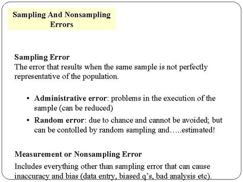 Chapter 11 Basic Sampling Issues What Is Sampling