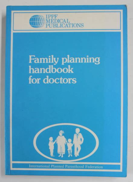 Familiy Planning Handbook For Doctors By Ronald L Kleinman 1988