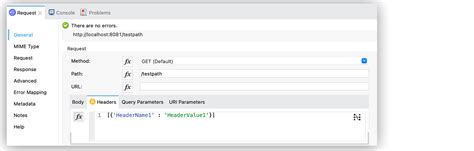 Configure Request Operation Mulesoft Documentation