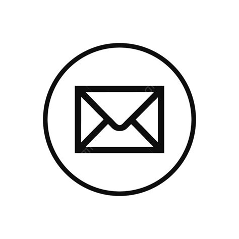 Gambar Alamat Email Ikon Vektor Surat Internet Surel Kontak Png Dan