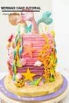 Mermaid Cake Recipe And Tutorial Buttercream Veena Azmanov Kitchen