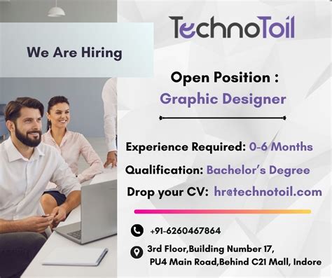 Technotoil On Linkedin Connections Hiring Hiringalert Fresher Graphicdesigner Job Jobalert