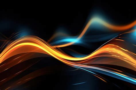 Premium Ai Image Abstract Light Patterns