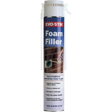Evo Stik 750ml Expanding Foam Filler Memsdiy