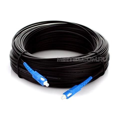 Патч-корды одномод - SM 9/125: Патч-корд FTTH дроп-кабель оптический SC ...