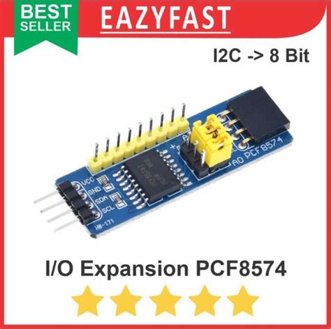 Jual Pcf8574 I2c Io Io Gpio Expansion Expander Board Module Di Seller