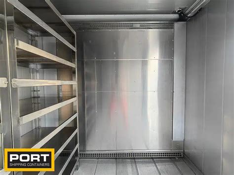 Dual Zone Cold Storage Containers Port Shipping Containers