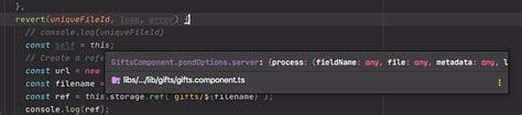 Filepond Firebase Revert Stack Overflow