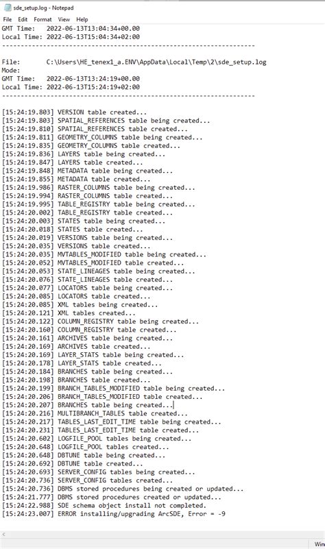 Enable Enterprise Geodatabase Doesnt Work Esri Community