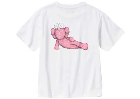 Kaws X Uniqlo Ut Youth Short Sleeve Graphic T Shirt Asia Sizing White