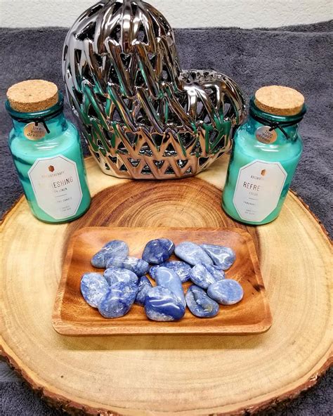 Eclipse Gems 🔥🔥🔥 New 🔥🔥🔥 Tumbled Polished Blue Quartz