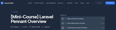 Laravel Daily — Mini Course Laravel Pennant Overview Tutflix Free