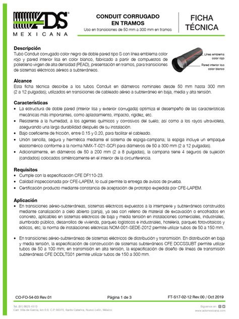 Ft S17 02 12 Rev 00 Trans Tramos Pdf Pascal Unidad Fractura