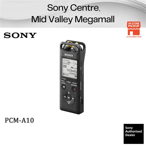 Sony Pcm A10 Pcma10 A10 Linear Pcm High Resolution Audio Recordervoice