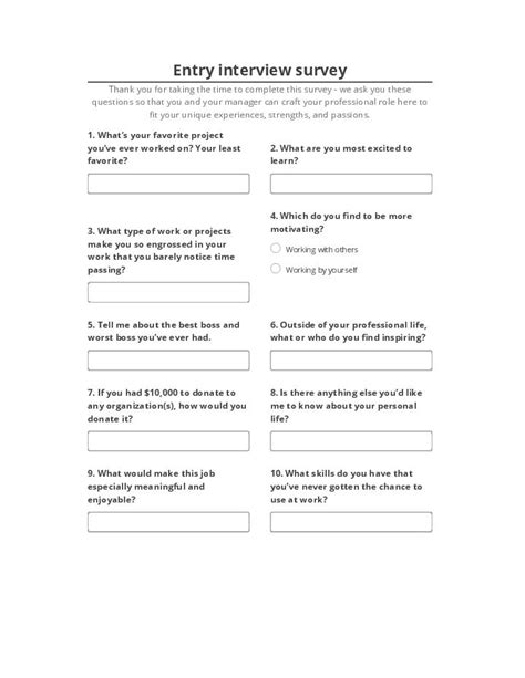 Arrange Entry Interview Survey In Microsoft Dynamics AirSlate