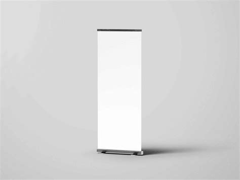 86 Awesome Roll Up Banner 3d Model Free Mockup