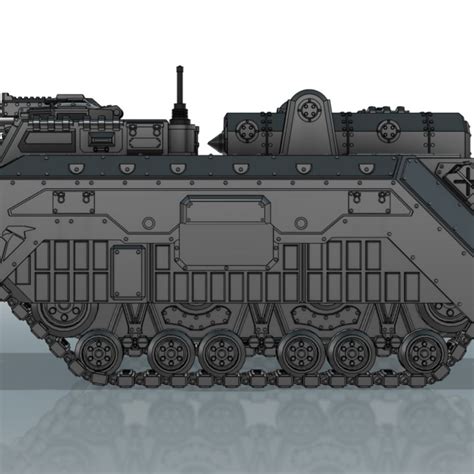 3d Printable Ymir Pattern Mlrs Multiple Launch Rocket System By Maelstrom Designworks