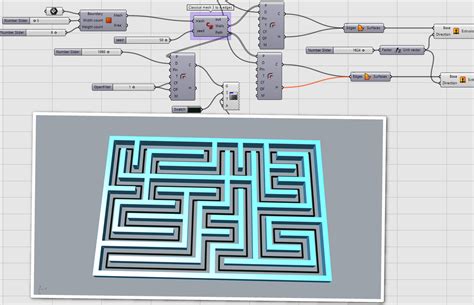 How To Create A Path For This Maze Without Having Deadends Grasshopper Mcneel Forum