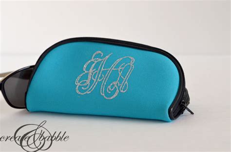 Monogrammed Dollar Store Eyeglass Case Create And Babble