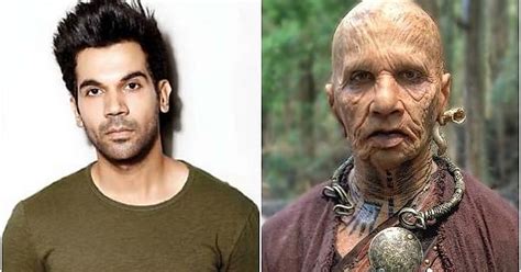 Make Up Transformation Of Indian Actor Rajkummar Rao For His Role In