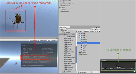 Strange Vertices Count Increment For Imported Model Questions And Answers Unity Discussions