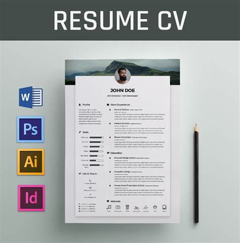 Free Minimalist Resume Template Word Of Minimalist Resume Template For
