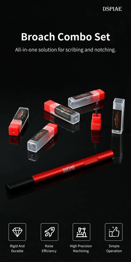 Push Broach Combination Set Dspiae Cs Pb01