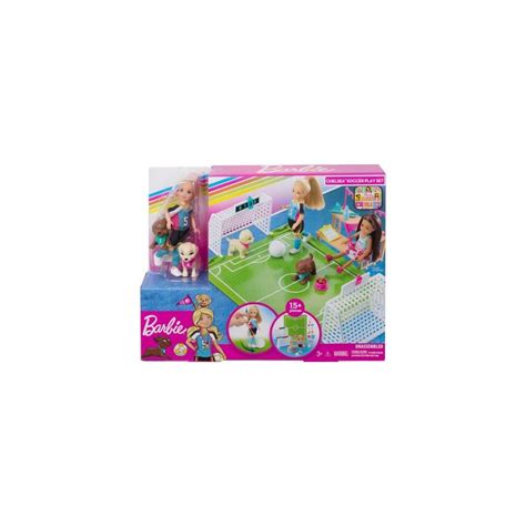Barbie Dreamhouse Adventures 6 Inch Chelsea Doll With Soccer Playset