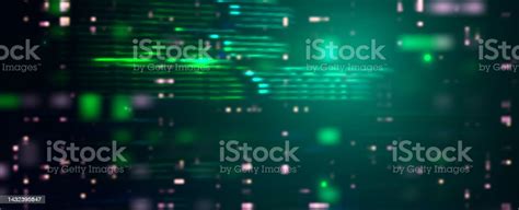 Vector Futuristic Technology Background Digital Network Concept Big