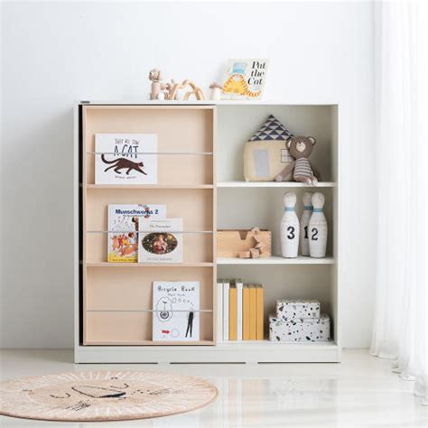 리바트 프렌즈아이 슬라이딩 전면 책장 1200 에누리 가격비교