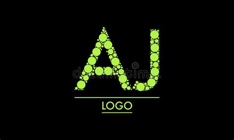 Initial Aj Ja A J Letter Logo With Creative Modern Business Typography
