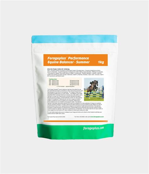 Summer Performance Balancer Matched To Grass And Hay Shop Now