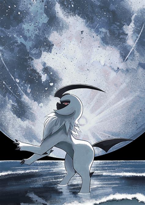 Safebooru Absol Bright Pupils Claws Closed Mouth Commentary Request