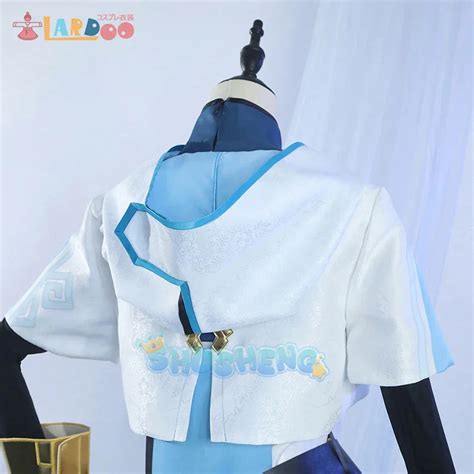 Game Genshin Impact Chongyun Cosplay Costume Halloween Carnival Party