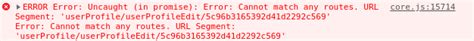 Angular How To Fix Error Uncaught In Promise Error Cannot Match