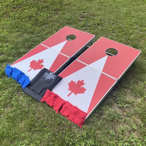 Muskoka Cornhole Portable Cornhole Game Light Weight Foldable
