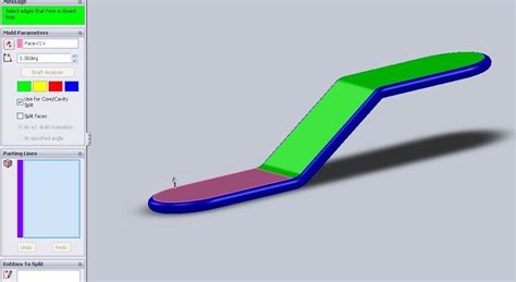 Parting Line Creation Cswp Mold Tools 3d Engineer