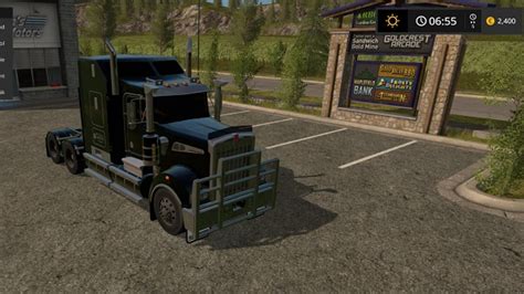 Kenworth T908 Black Fs17 Farming Simulator 17 Mod Fs 2017 Mod