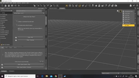 viewport некорректно работает daz3d в рунете