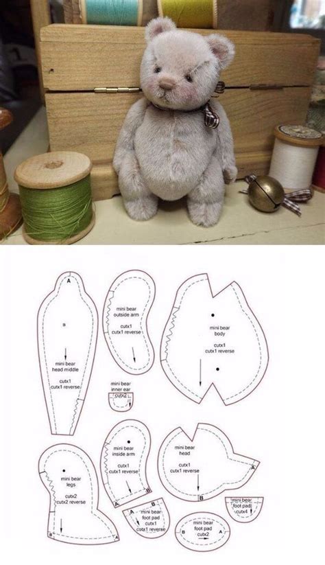 Teddy Bear Tutorial And Pattern Artofit