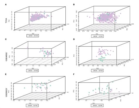 Dataset On PRAD After Correction Purple Nodes Indicate Tumor Samples