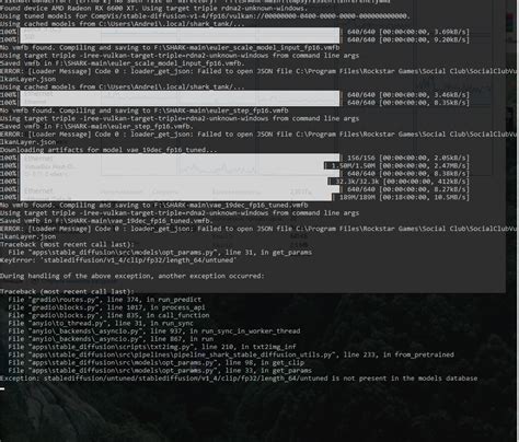 Error Generate Image Issue Nod Ai Shark Studio Github