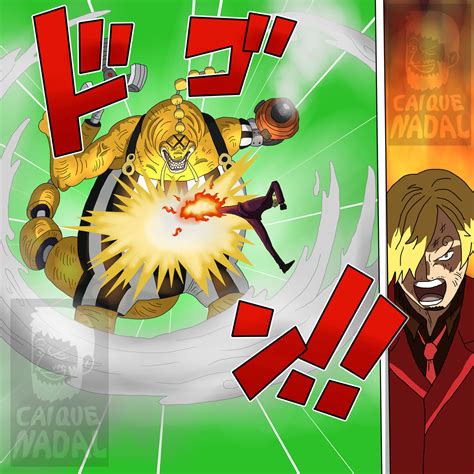 Queen Vs Sanji One Piece 1034 By Caiquenadal On Deviantart