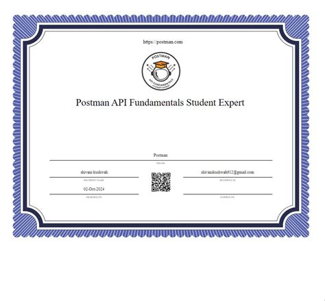 Shivani Kushwah On Linkedin Postmanapi Apidevelopment Certification Learning Apitesting