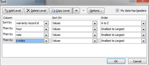 Sorting Data In A Multilevel Approach Like In Excel With Php And Mysql ←