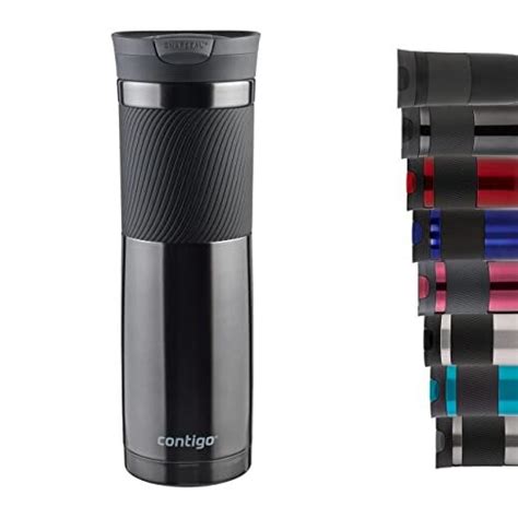 Contigo Byron Snapseal Travel Stainless Steel Thermal Vacuum Flask Leakproof Tumbler Coffee