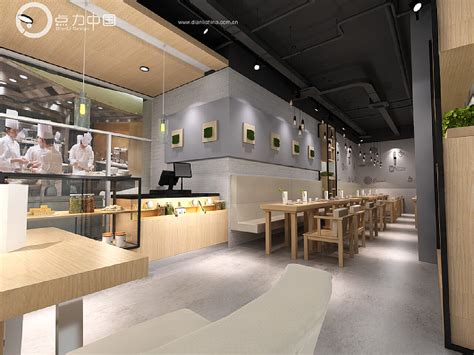 网红奶茶店效果图、奶茶店效果图、水吧效果图三维建筑空间点力中国原创作品 站酷zcool