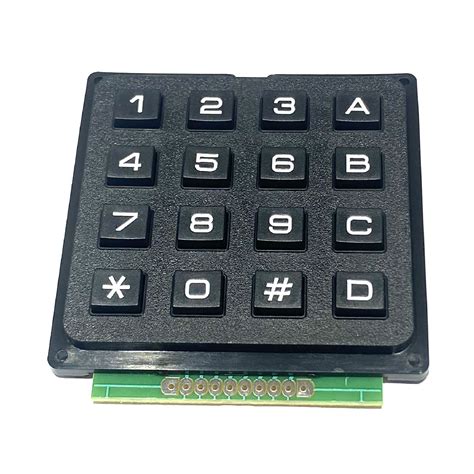 Teclado Matricial X Rígido Teclas Makkers