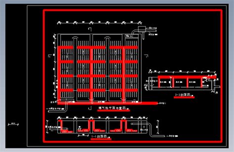 曝气池设计图autocad 2010模型图纸下载 懒石网